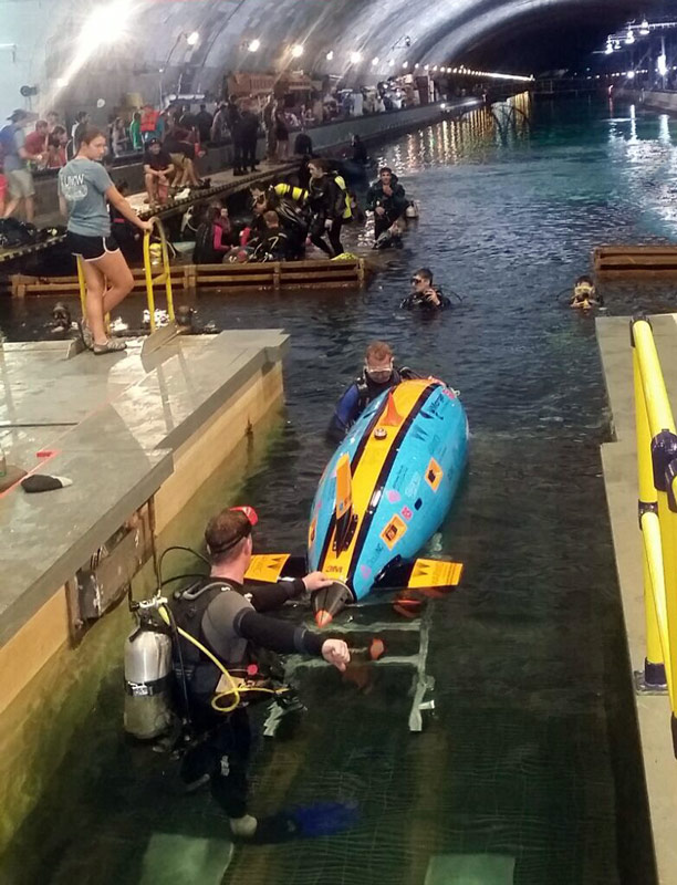 Success at International Submarine Races 2017 - Warwick Submarine