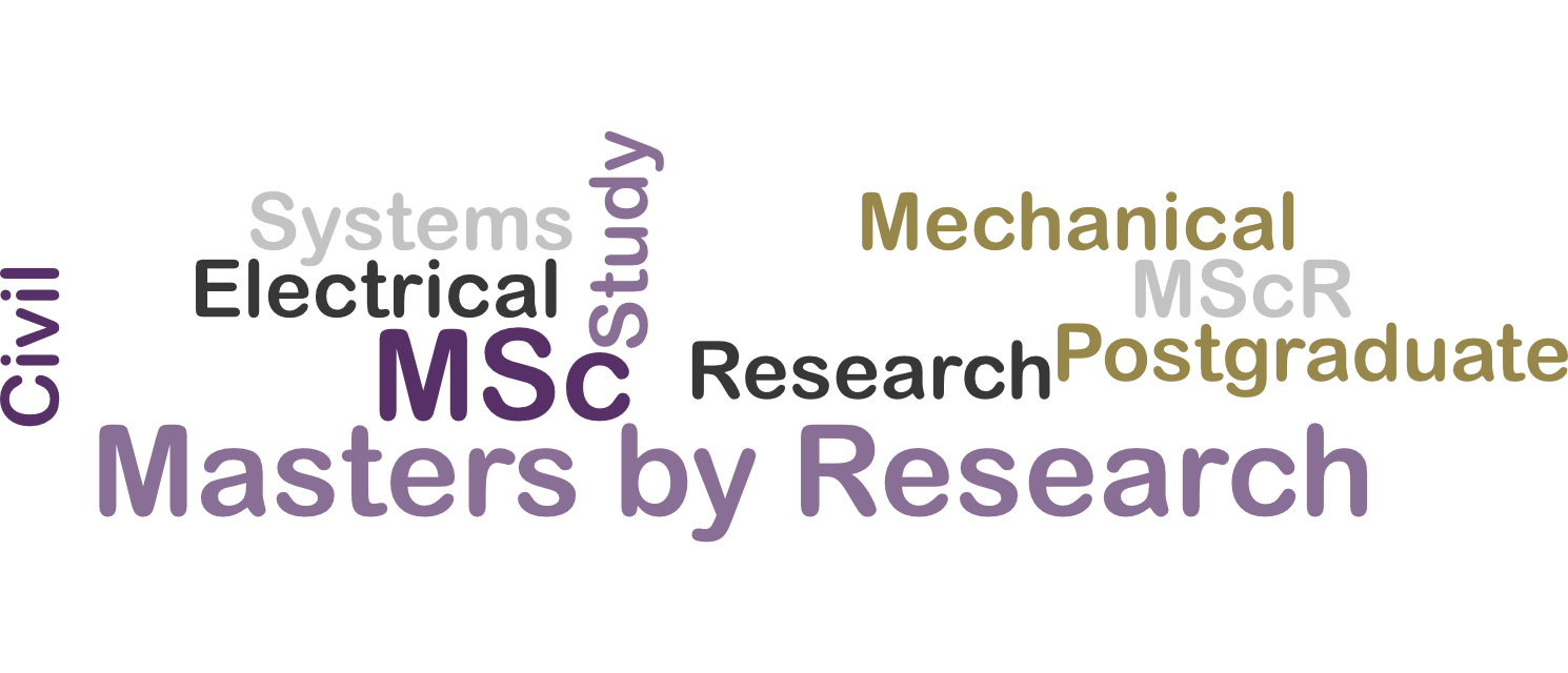 MSc by Research (MScR)