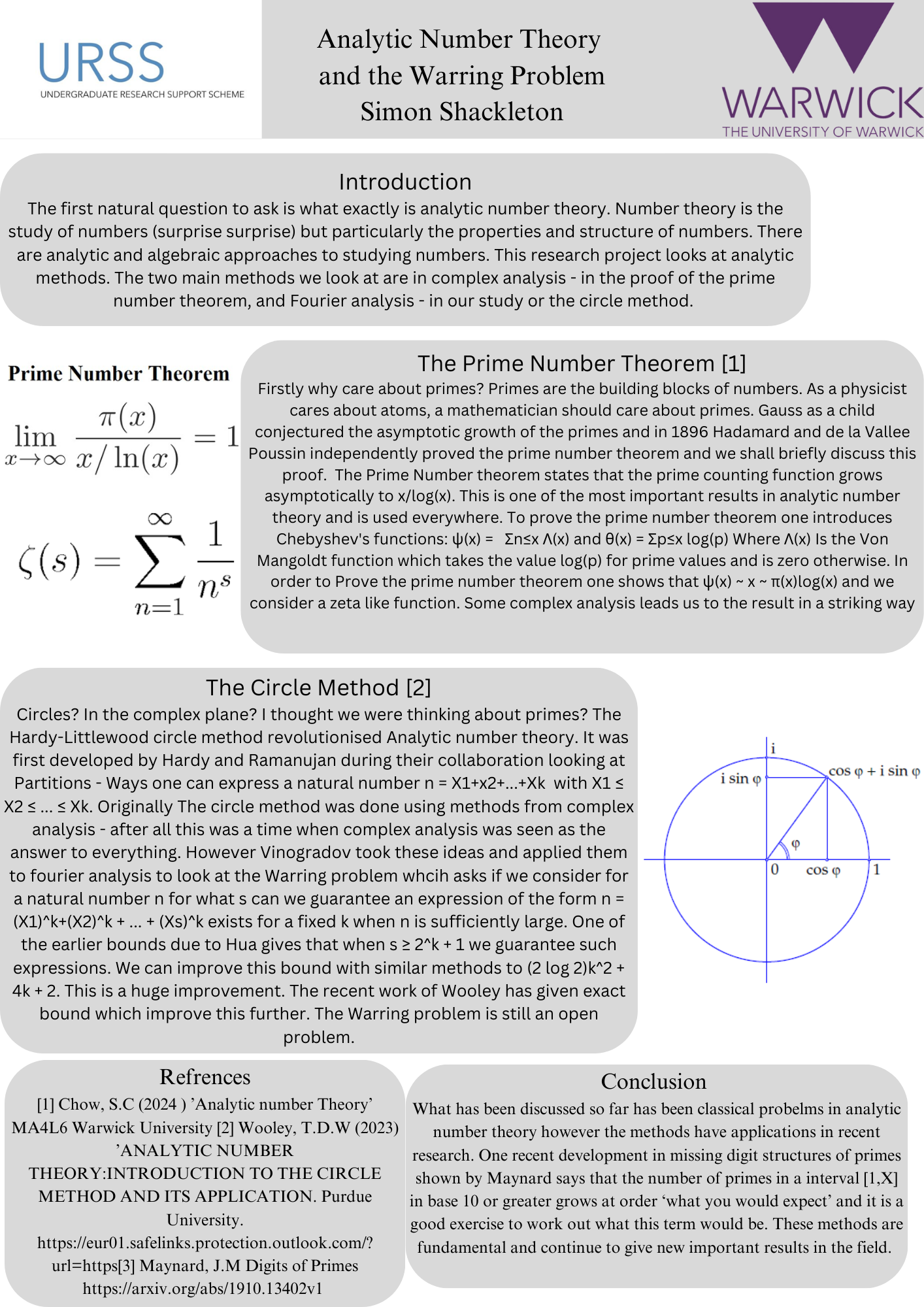 number theory warwick