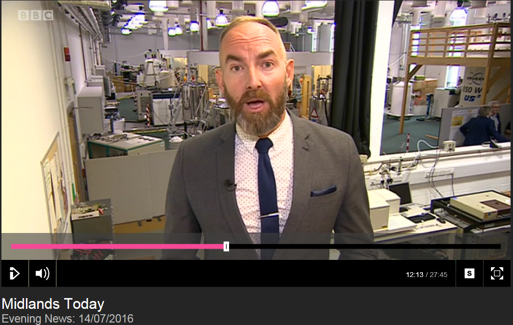 BBC Midlands Today report July 14th 2016