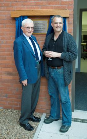 Opening of the newly built FTICR Laboratory by Professor Fred ...